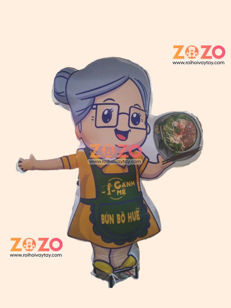 Rối Hơi Vẫy Tay, Xưởng May Rối Hơi Giá Rẻ, Mascot Hơi ZOZO