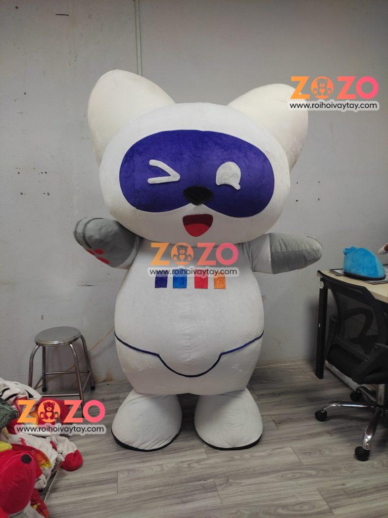 Dịch vụ cho thuê mascot - Rối hơi vẫy tay