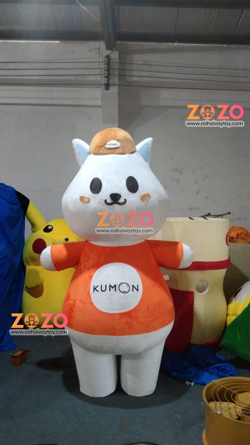 Rối Hơi Vẫy Tay, Xưởng May Rối Hơi Giá Rẻ, Mascot Hơi ZOZO